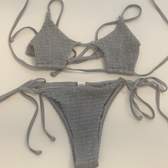 Swim | Never Been Worn Gray Swimsuit | Poshmark